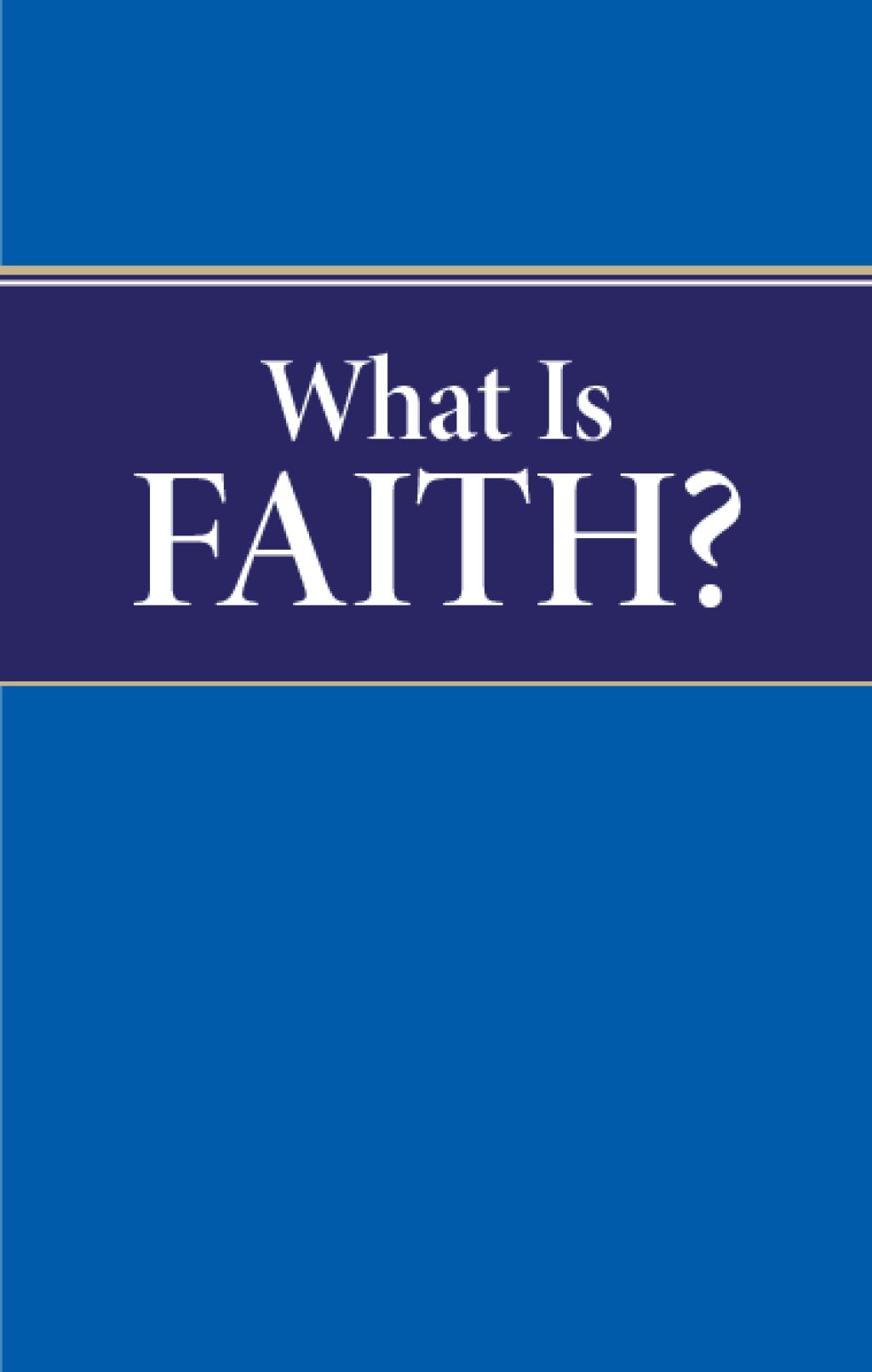 What Is Faith? | theTrumpet.com