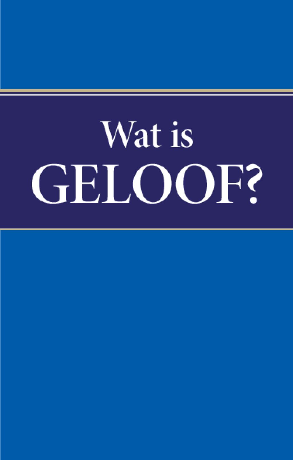 Wat Is Geloof? | theTrumpet.com