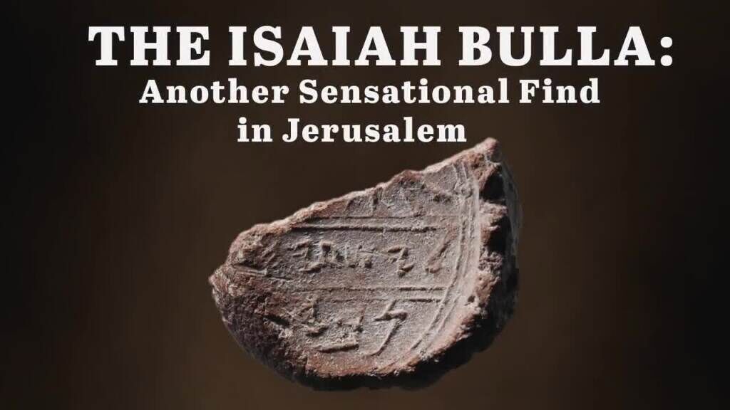 The Isaiah Bulla: Another Sensational Find in Jerusalem | theTrumpet.com
